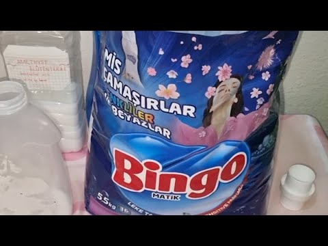 Testing Bingo Universal Sensitive Softening Perfumed Powder Detergent ...