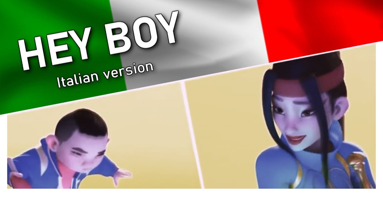 Over the Moon || Hey Boy (Italian) - YouTube