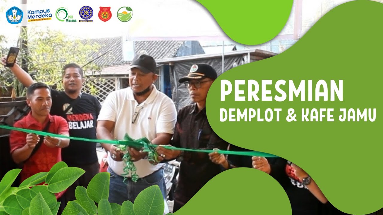 PERESMIAN DEMPLOT TANAMAN TOGA DAN KAFE JAMU || PPK ROMAWA RUM 2023 ...