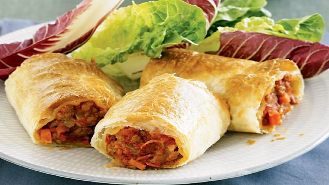 Baked Mince Roll Recipe | How to Make Baked Mince Roll - YouTube