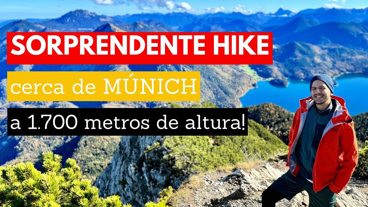 Hiking a 1.700 metros de altura cerca de Múnich (Germany)! | Vlog en ...