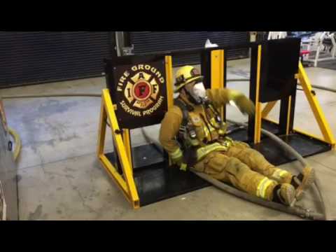 Fire Station 83 - Fire Ground Survival Training (facepiece covered ...