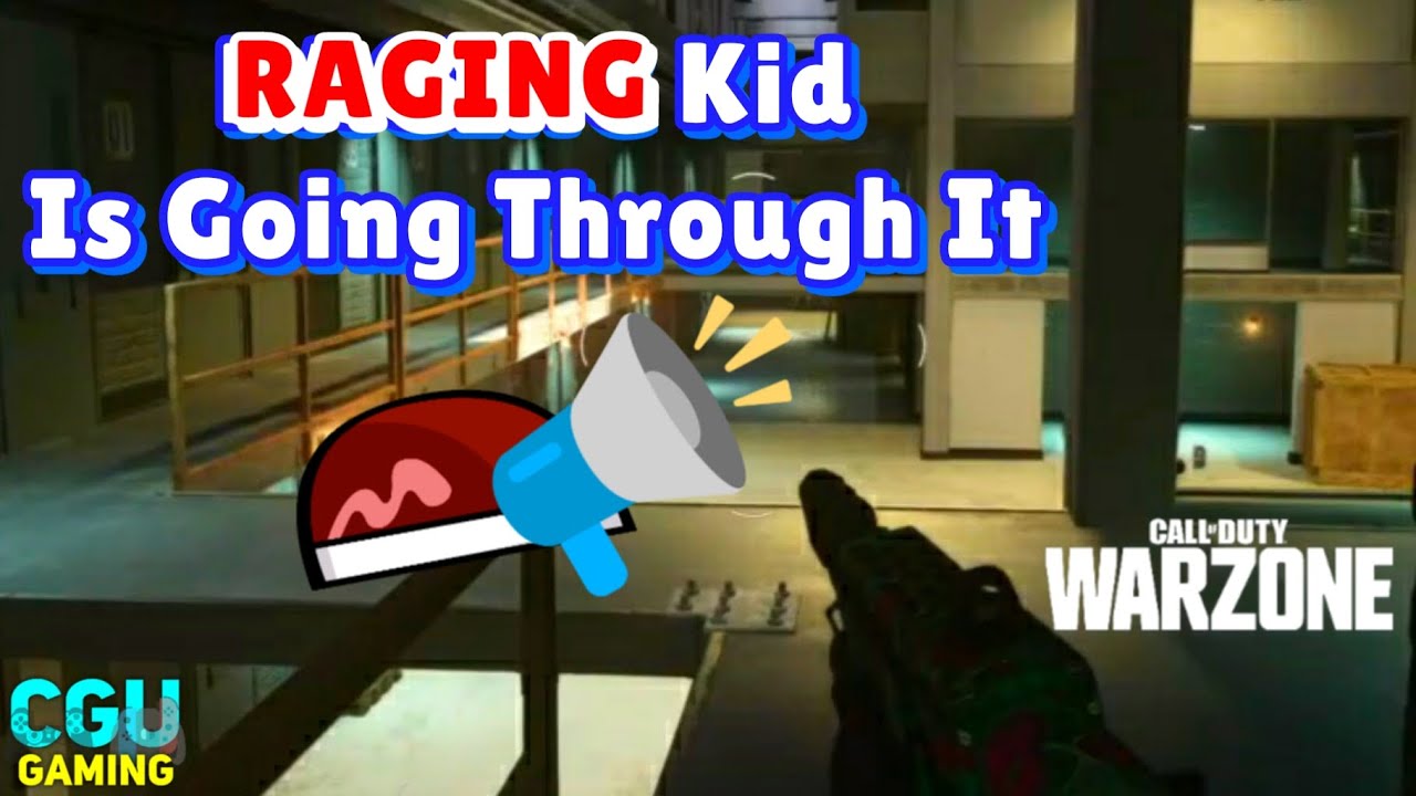 RAGING Kid Is Going Through It! | COD: WAZRONE - YouTube
