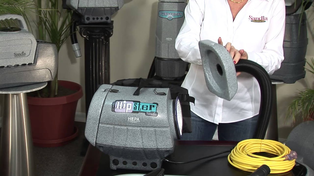 Sandia Products - 6-Quart Hipster Hip Vac Equipment Training Video ...