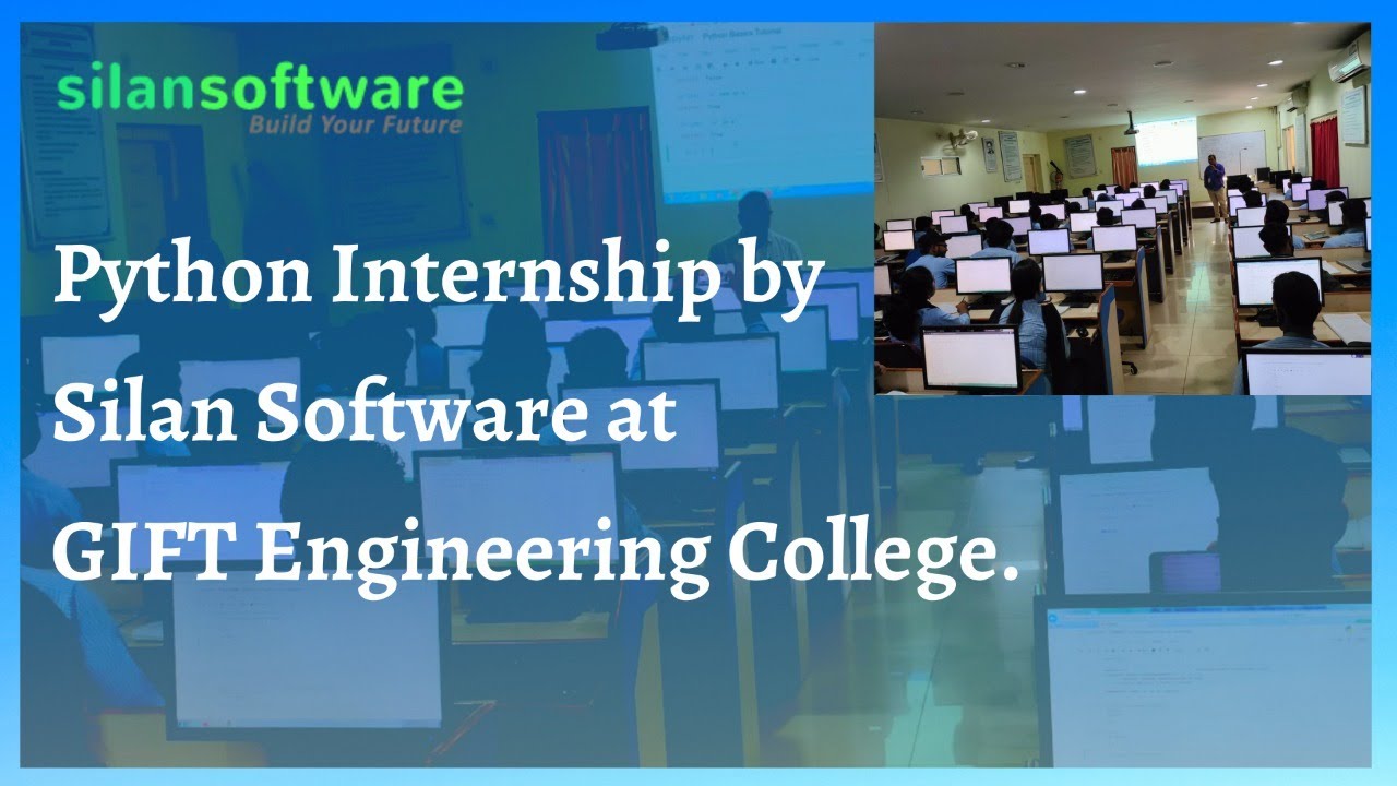Python Internship By Silan Software At T Engineering College Youtube
