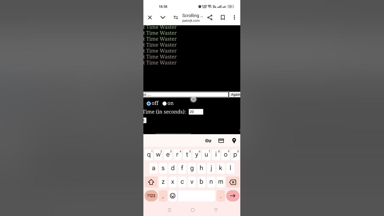 Cara membuat scrolling text - YouTube