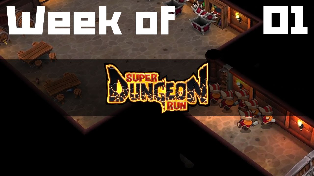 A Week Of - Super Dungeon Run - Part 1 - Gameplay Introduction - YouTube