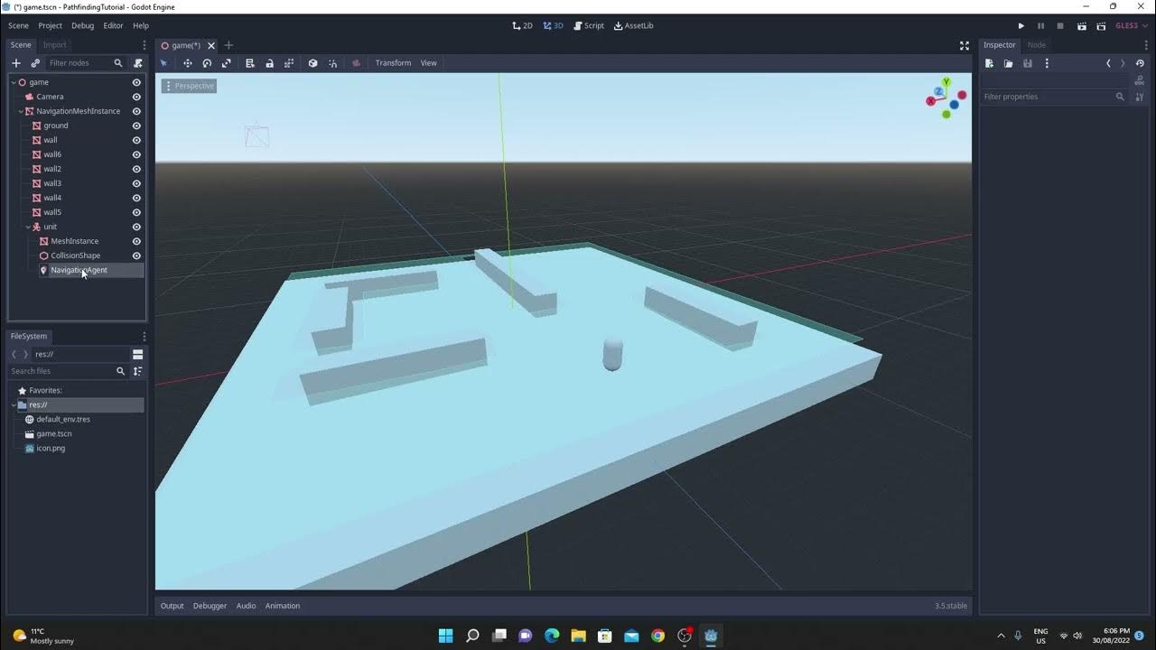 Godot 3.5's New Pathfinding - YouTube