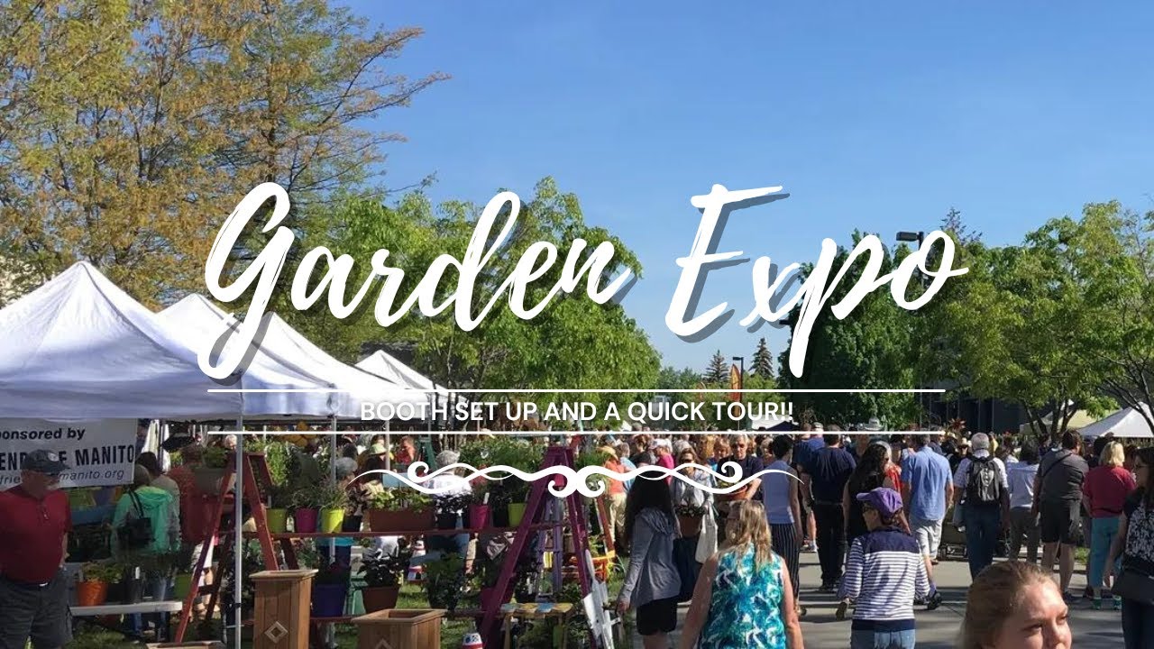 Setting up at Garden Expo • Expo Booth Tour • Garden Expo 2024 - YouTube