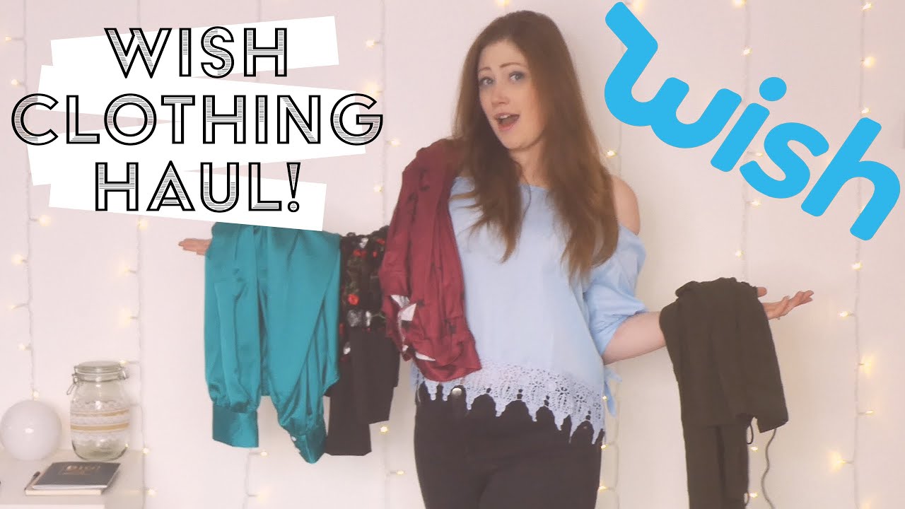 WISH CLOTHING HAUL & TRY ON | Blouse Haul & Top Haul | WISH HAUL ...
