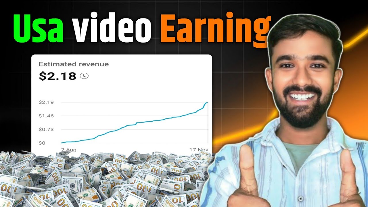 India Se USA Ka Youtube Channel Kaise Earning Kare | USA Channel ...