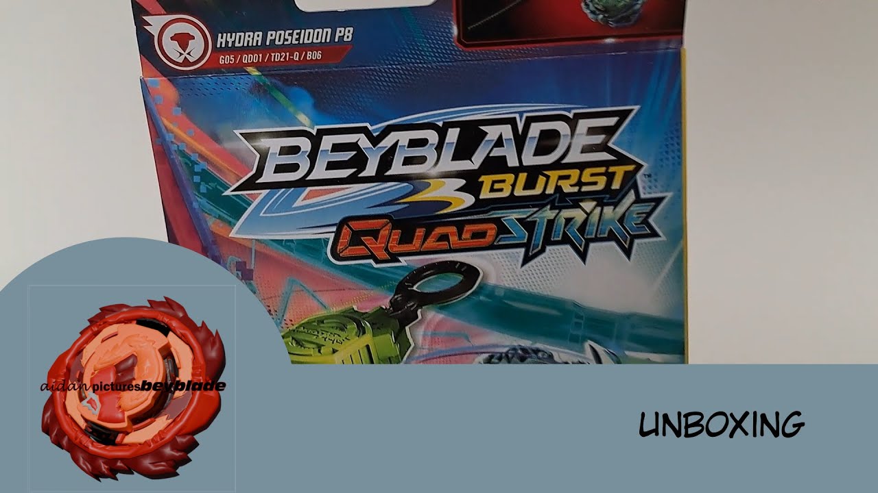 Beyblade quick unboxing: hydra Poseidon - YouTube