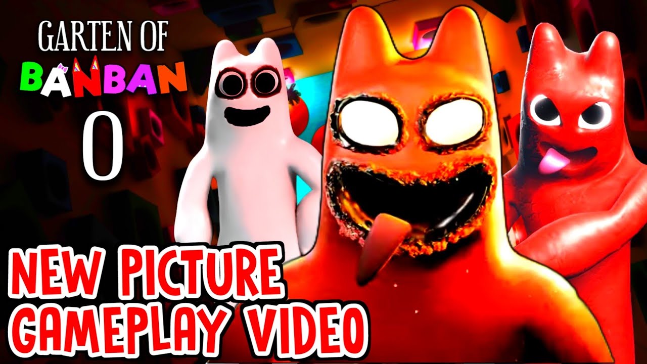 GARTEN OF BANBAN 0 - NEW OFFICIAL GAMEPLAY VIDEO of AN OFFICIAL GAME ...