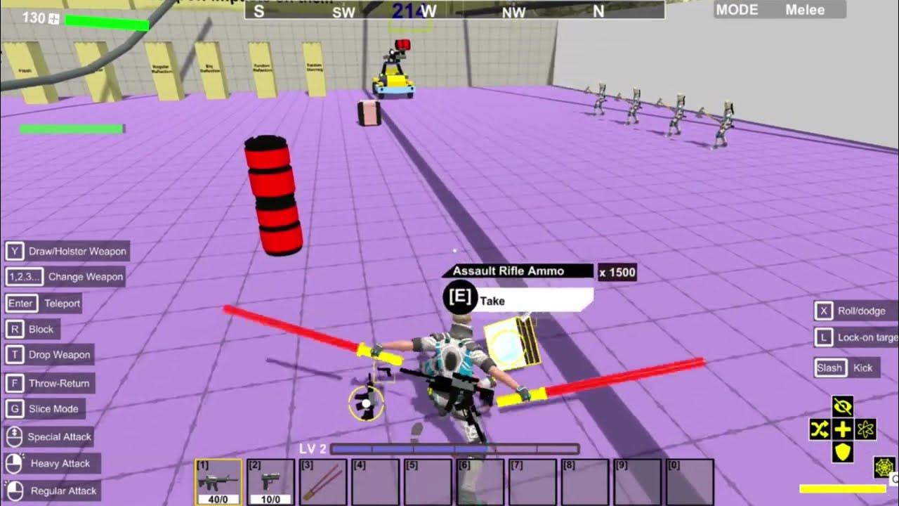 Game Kit Controller (GKC) Preview: Dual Wield Melee Weapon System - YouTube