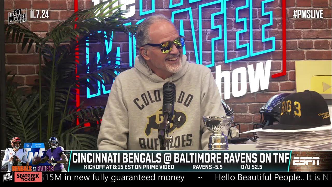 The Pat McAfee Show Live | Thursday November 7th 2024 - YouTube