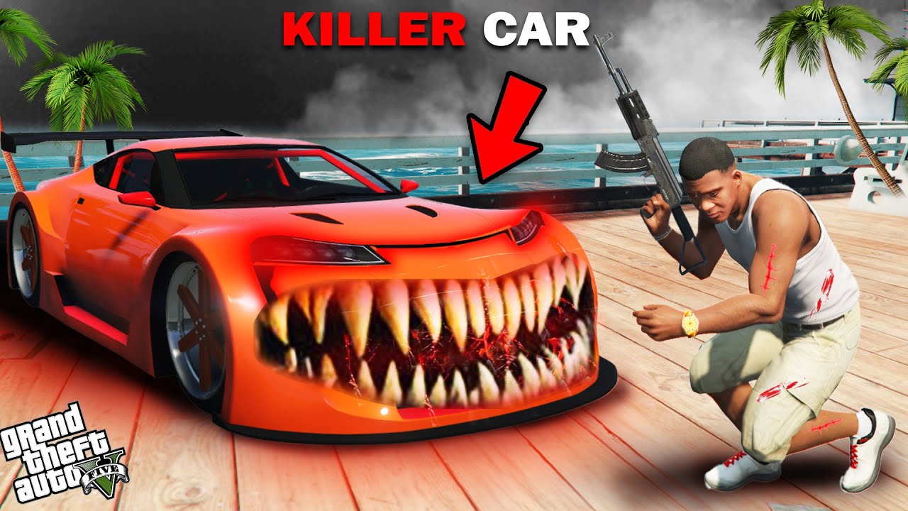 GTA 5 : Franklin Finally Find Cursed Killer Car & Destroyed It With ...