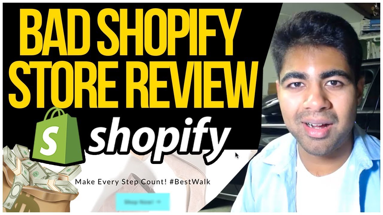 The WORST Shopify Store Review - 1/10 (WHAT NOT TO DO) - YouTube