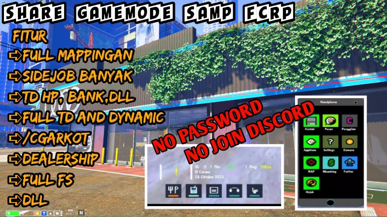 [SHARE] GAMEMODE GTA SAMP FCRP REMAKE VERSI TERBARU SUPPORT LEMEHOST ...