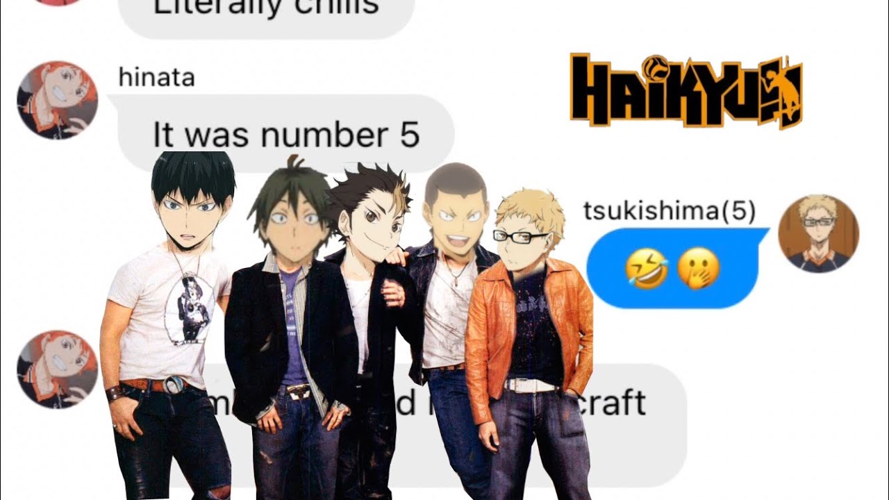 Haikyuu text•|•number 5 killed my brother - YouTube