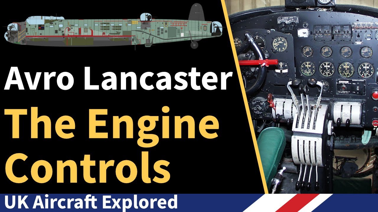 Avro Lancaster – The Engine Controls - YouTube