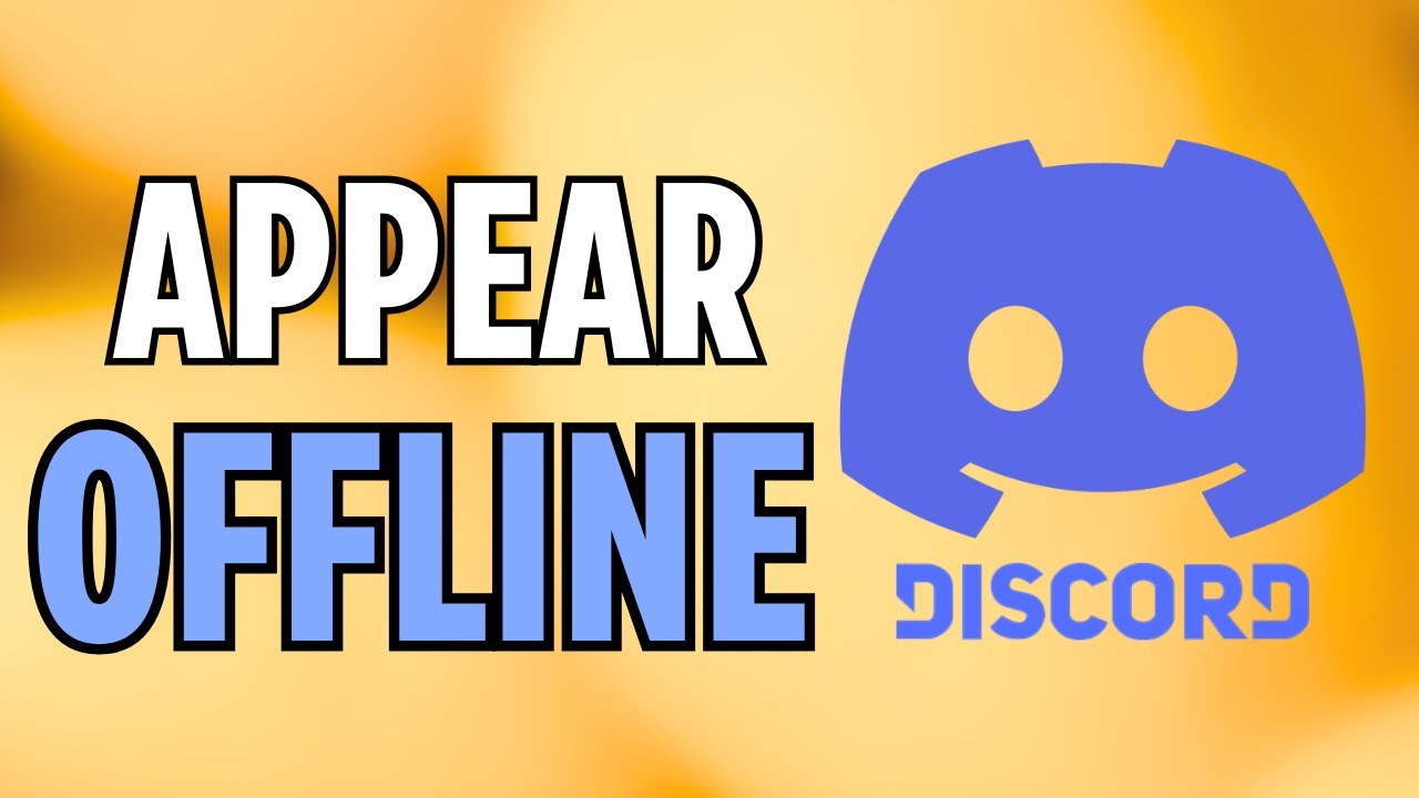How to Appear Offline In Discord (2025) - YouTube