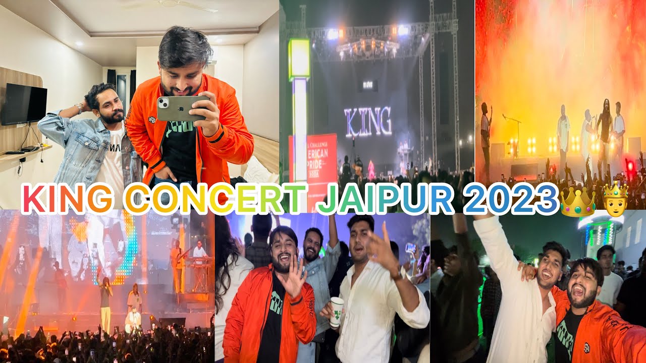 KING LIVE CONCERT IN JAIPUR | NEWLIFE INDIA TOUR 🇮🇳👑 - YouTube