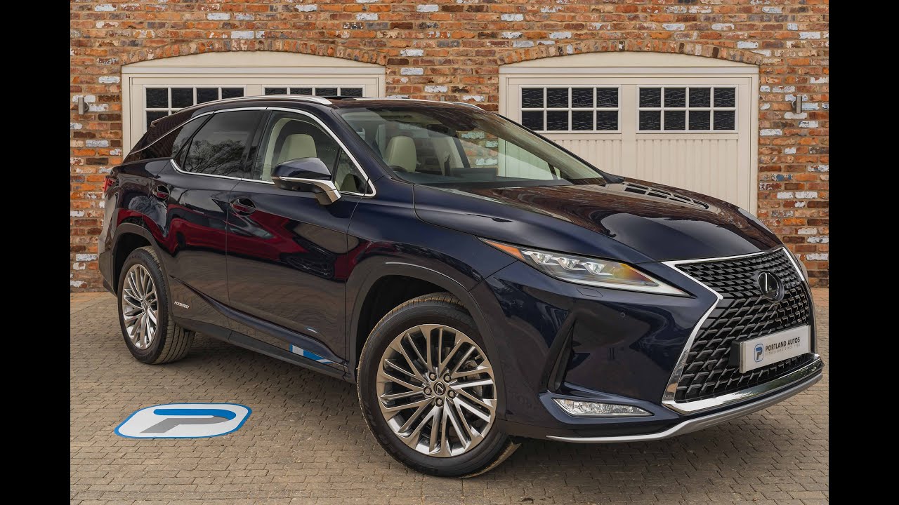 2020/70 LEXUS RXL 450H TAKUMI IN DEEP BLUE METALLIC WITH RICH CREAM ...