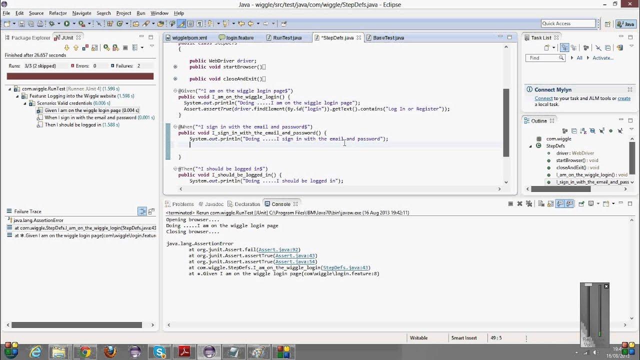 How To Configure and Automate Cucumber Feature Files Using JAVA 2/3 - YouTube