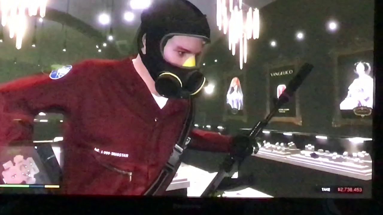 Robbing The Joulery Store GTAv - YouTube