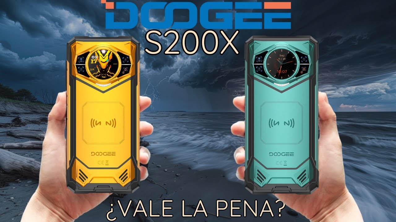 🚀 ¡Doogee S200 X: Más Memoria, Más Estilo y Resistencia Total! 💪🔥 - YouTube