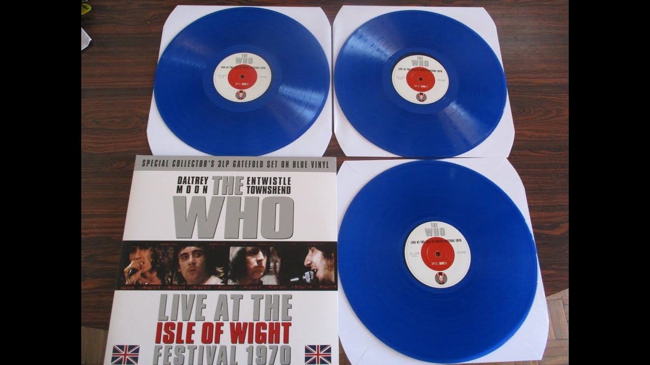 Unboxing "The Who live at Isle of Wight Festival 1970" (2012) - YouTube