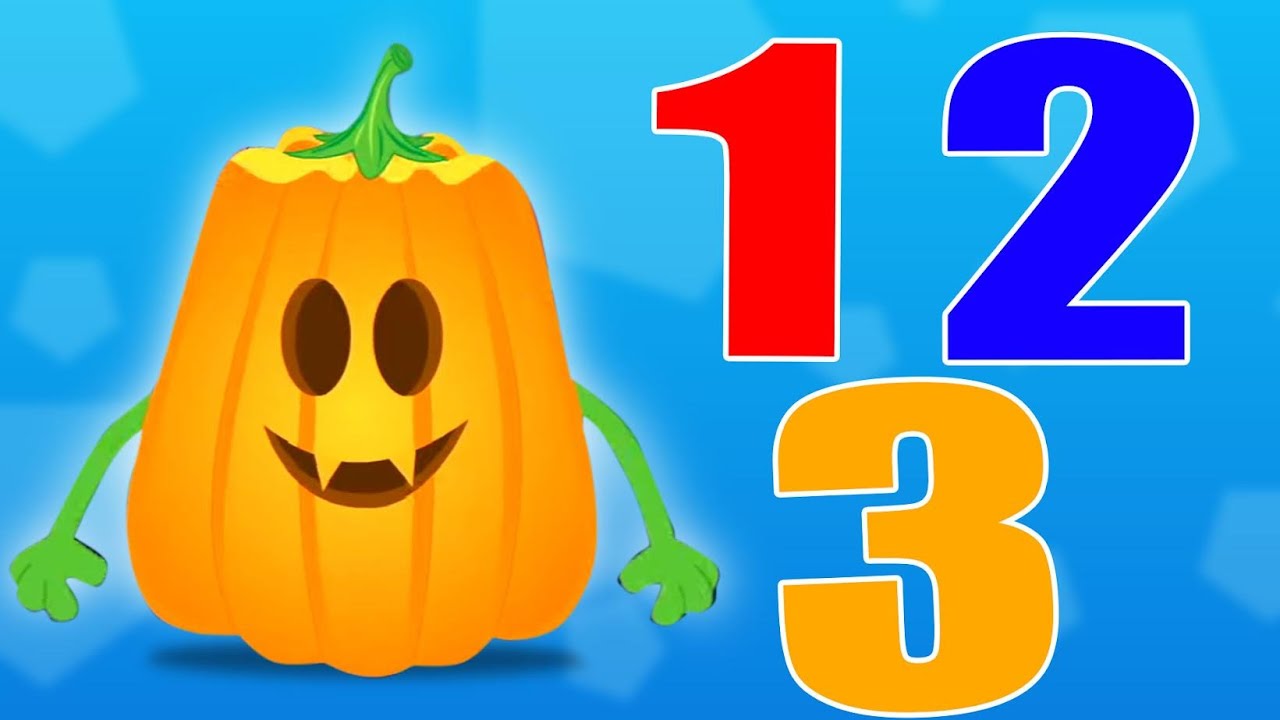 Halloween Numbers, Fun Learning Videos for Kids by Zebra Nursery Rhymes ...