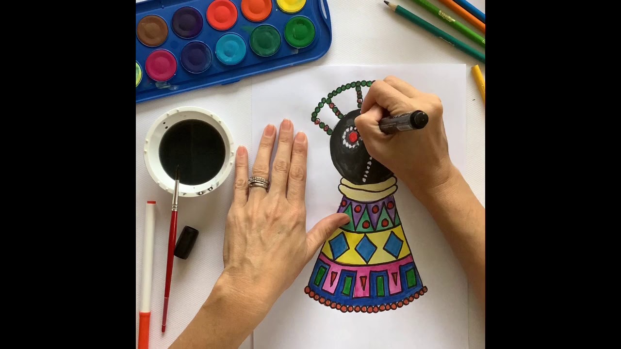 Ndebele Art - YouTube