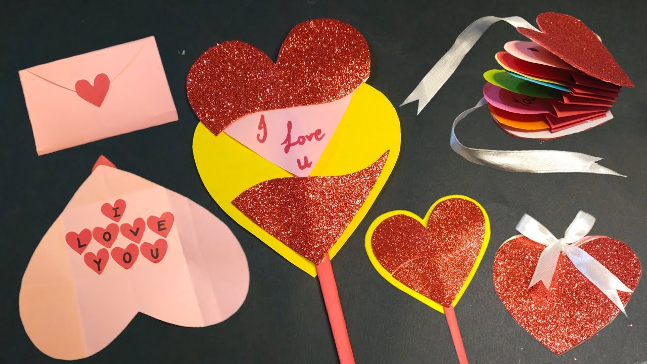 Cute DIY Love ️ Craft ideas | Handmade Valentines day gift making ...