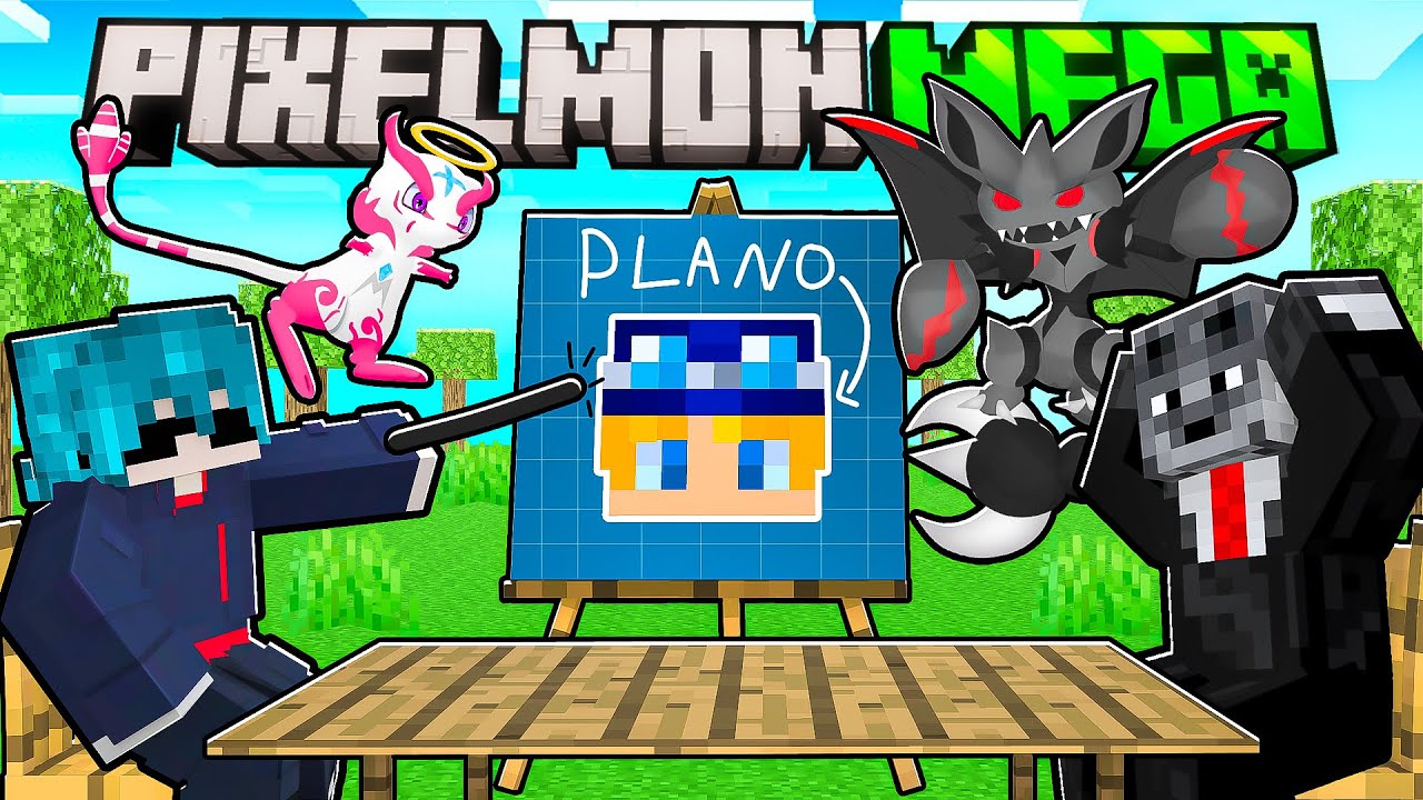 TUDO BEM YURI... EU VOU DERROTAR A ALIANÇA POKEMON RIVAL DO PIXELMON ...