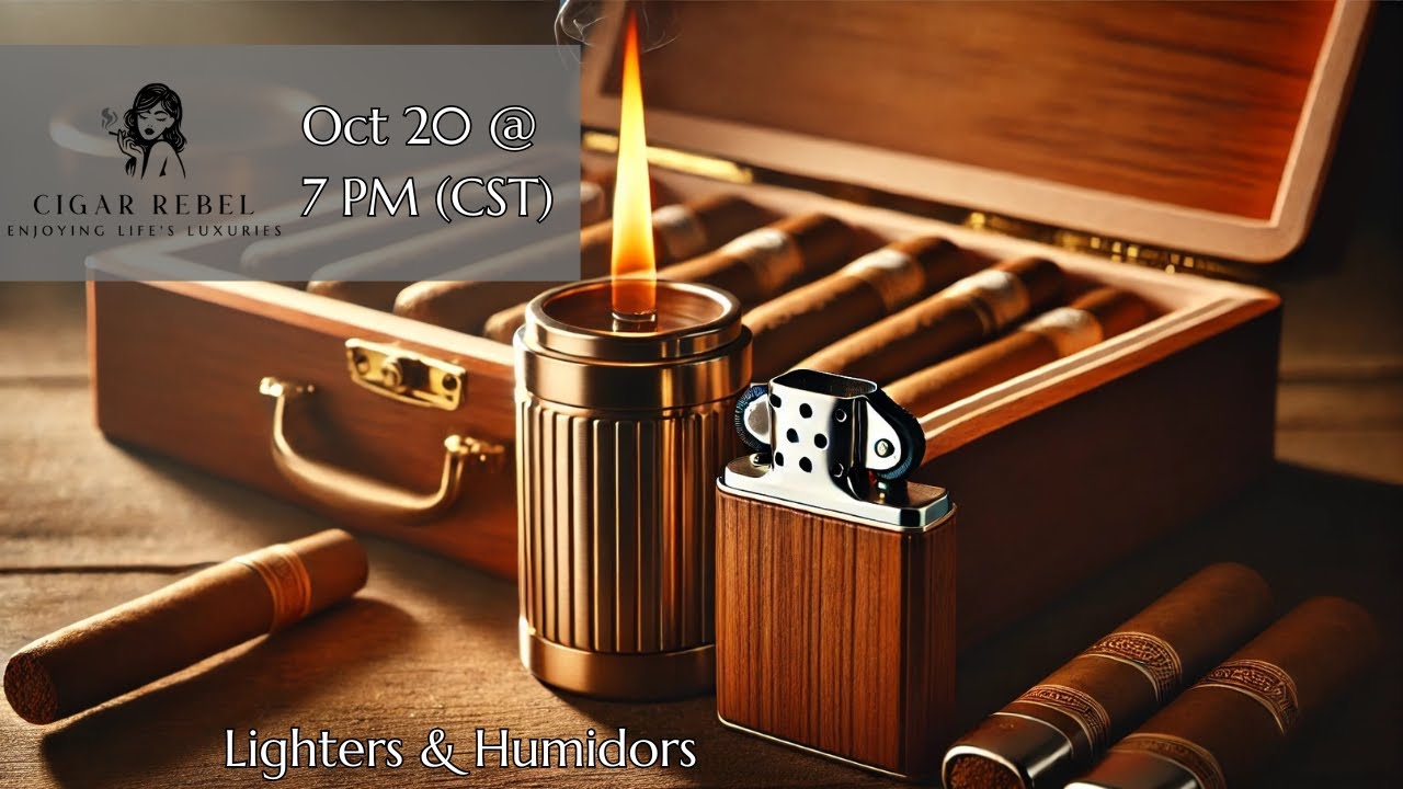 Cigar School: Lighters & Humidors - YouTube
