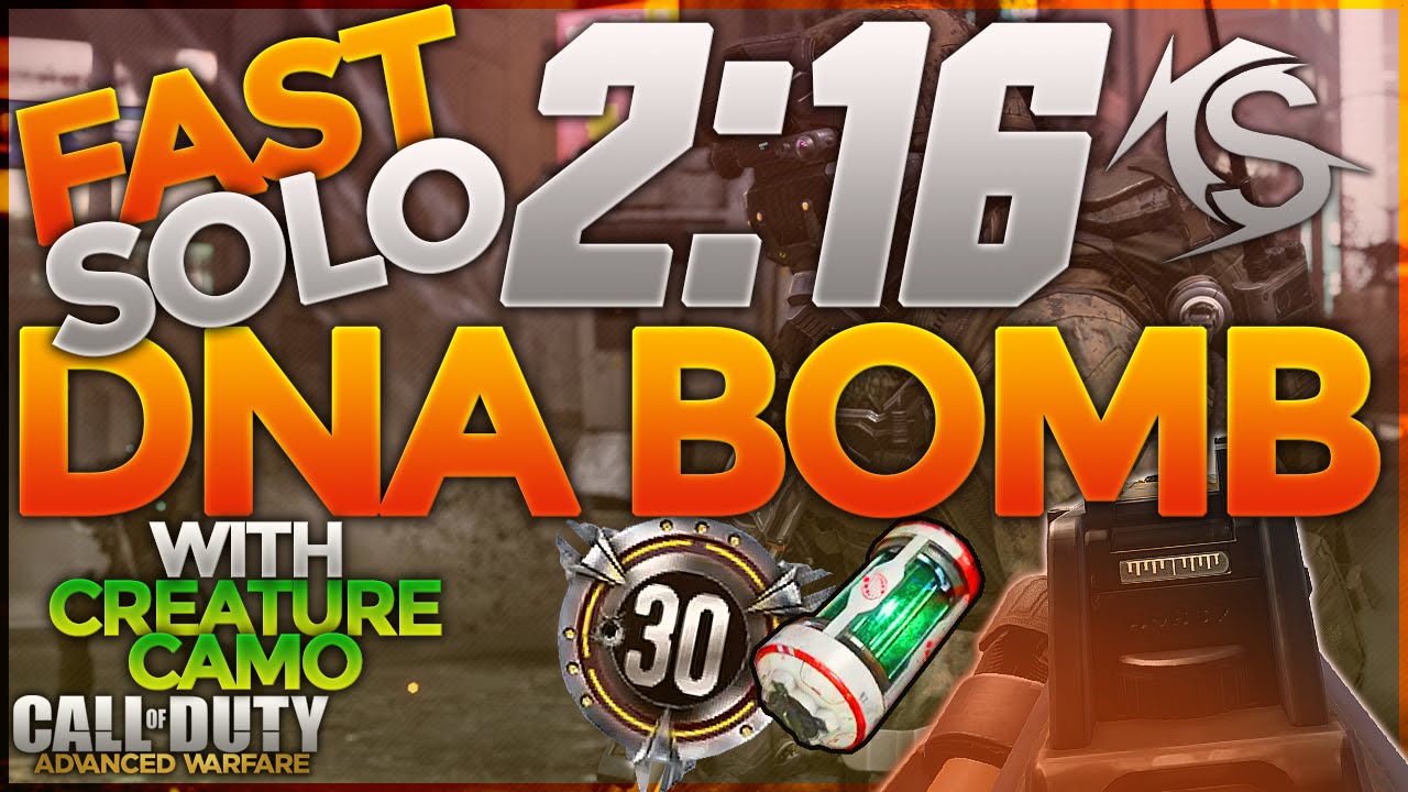 FAST 2:16 "Creature Camo DNA Bomb" ( Call of Duty Advanced Warfare ...