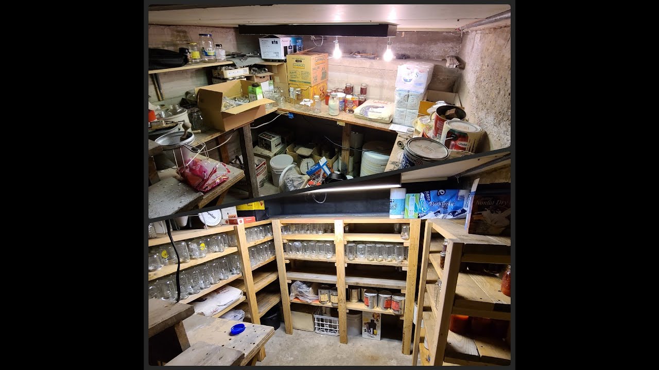 Root Cellar Makeover - YouTube