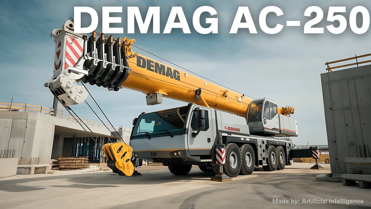 Demag AC 250: The Ultimate Heavy Lifting Beast You Need to See!" - YouTube