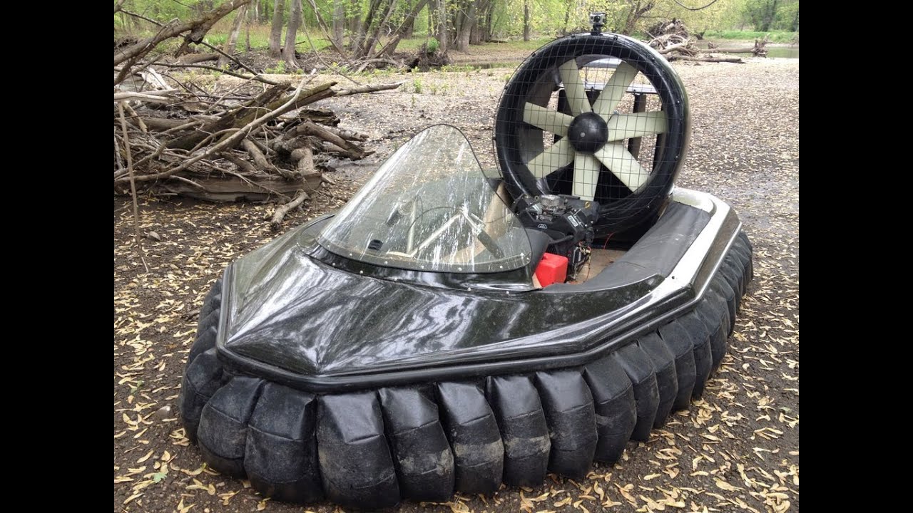 Renegade Hovercraft - GoPro Onboard - After a big storm had passed ...