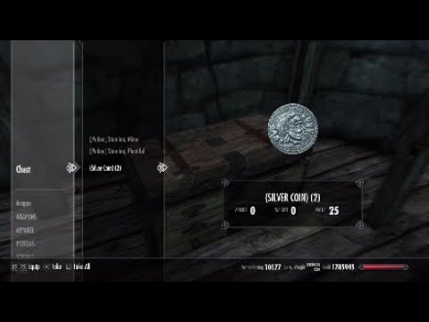 Skyrim Mod PS4: Showcase - COINS AND EXCHANGE By Cyan49 - YouTube