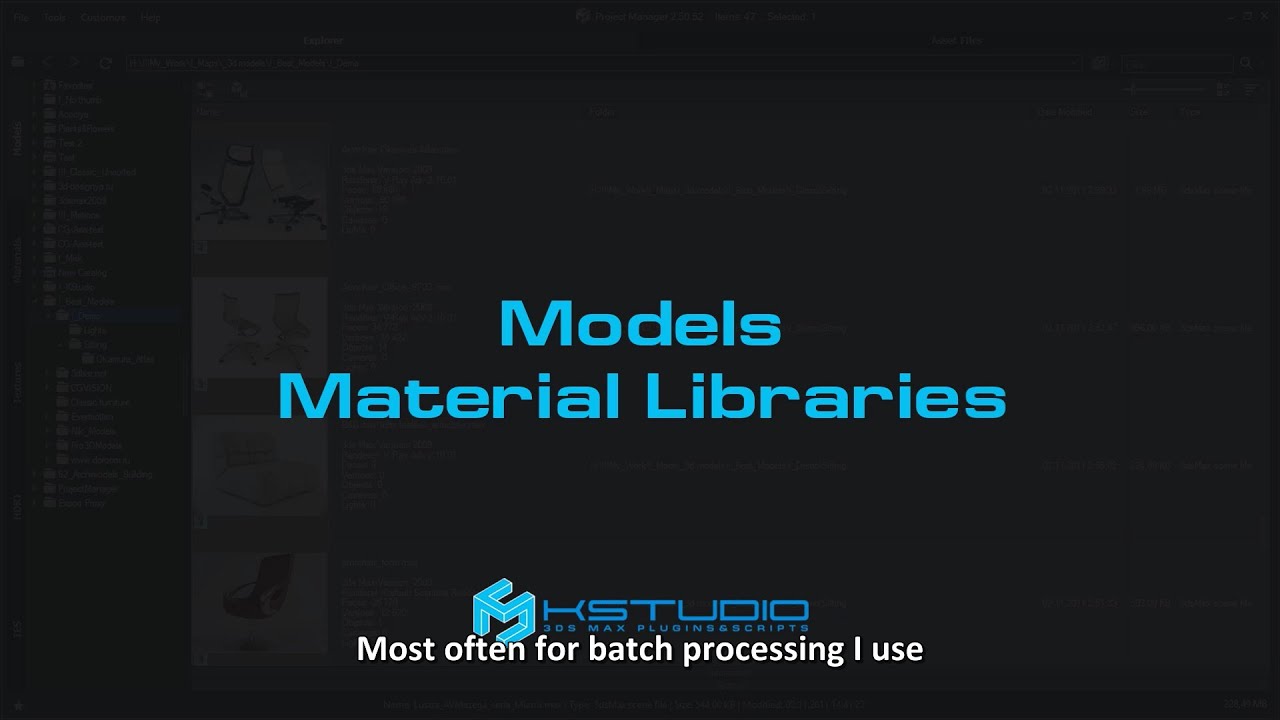 Batch Relink 3Ds Max Scenes/Materials - YouTube