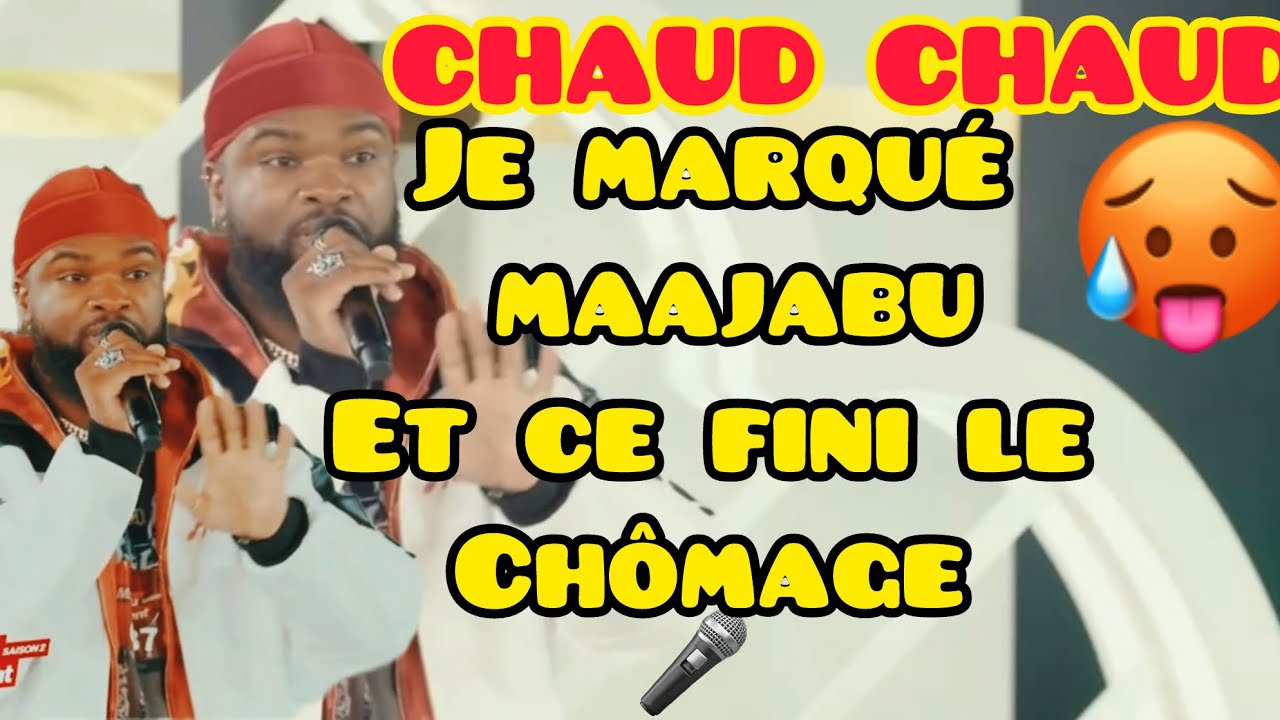 Anthony Fauchi chant CHAUD CHAUD fini le Chômage pour lui a Maajabu ...