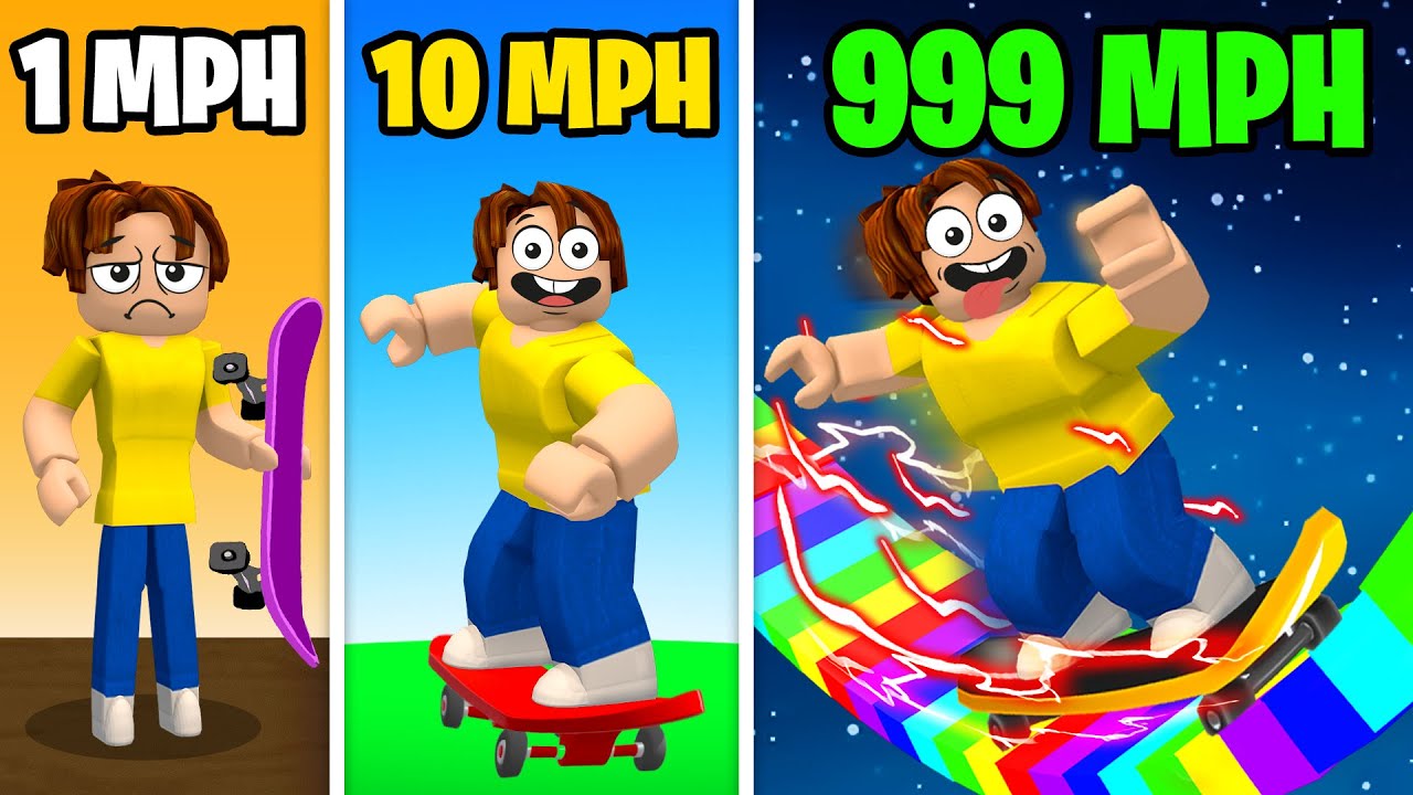 Skating 7,297,529 MPH In Roblox! - YouTube