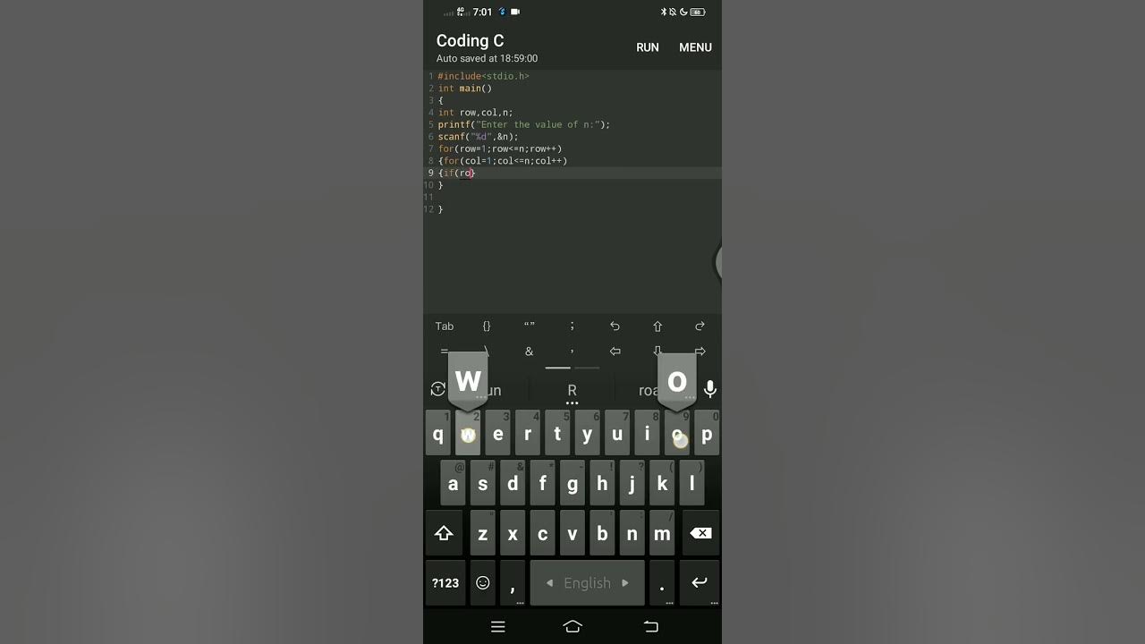 X -shape pattern print by using C programing... #cse #programming #education - YouTube