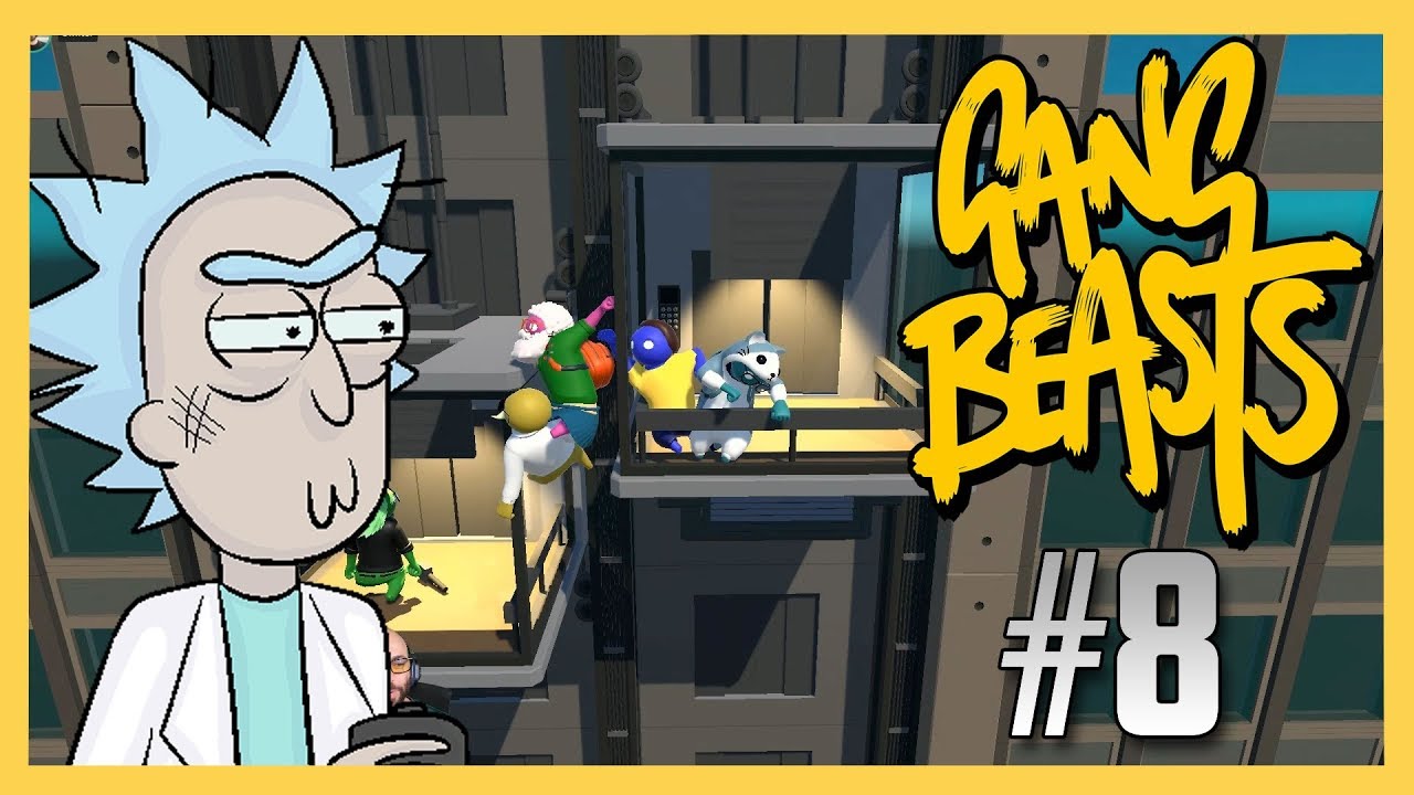 Rick & Morty Hitting em' Hard in Gang Beasts (Episode #8) | Swiftor ...