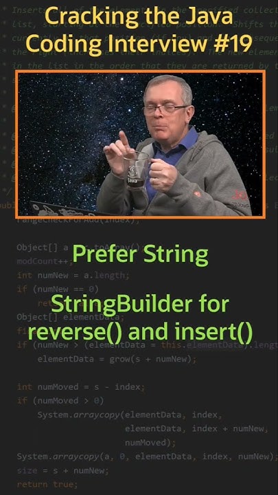 Вопрос 19 String Vs Stringbuffer Vs Stringbuilder Youtube
