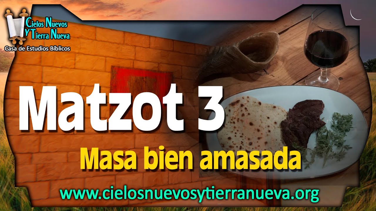 Matzot 3 Masa bien amasada - YouTube