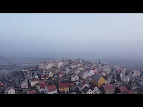 Bavyera Alman Eyaleti Mükemmel Drone Çekimi