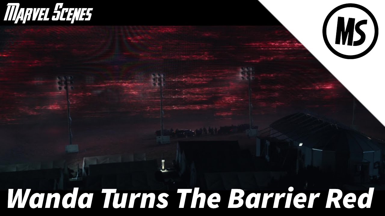 WandaVision 1x05 | Wanda Turns The Barrier Red | Marvel Scenes - YouTube